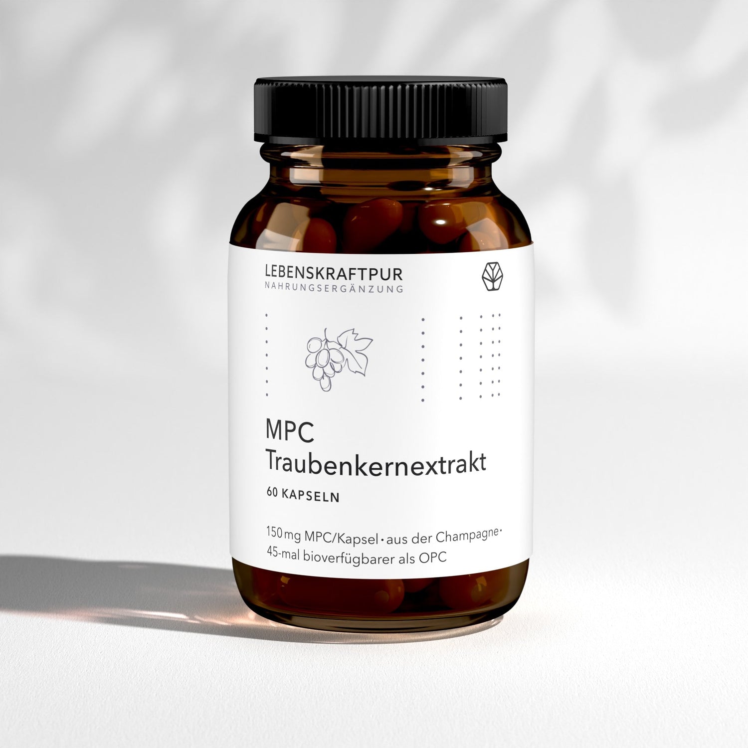 Traubenkernextrakt mit OPC/MPC: Wirkung