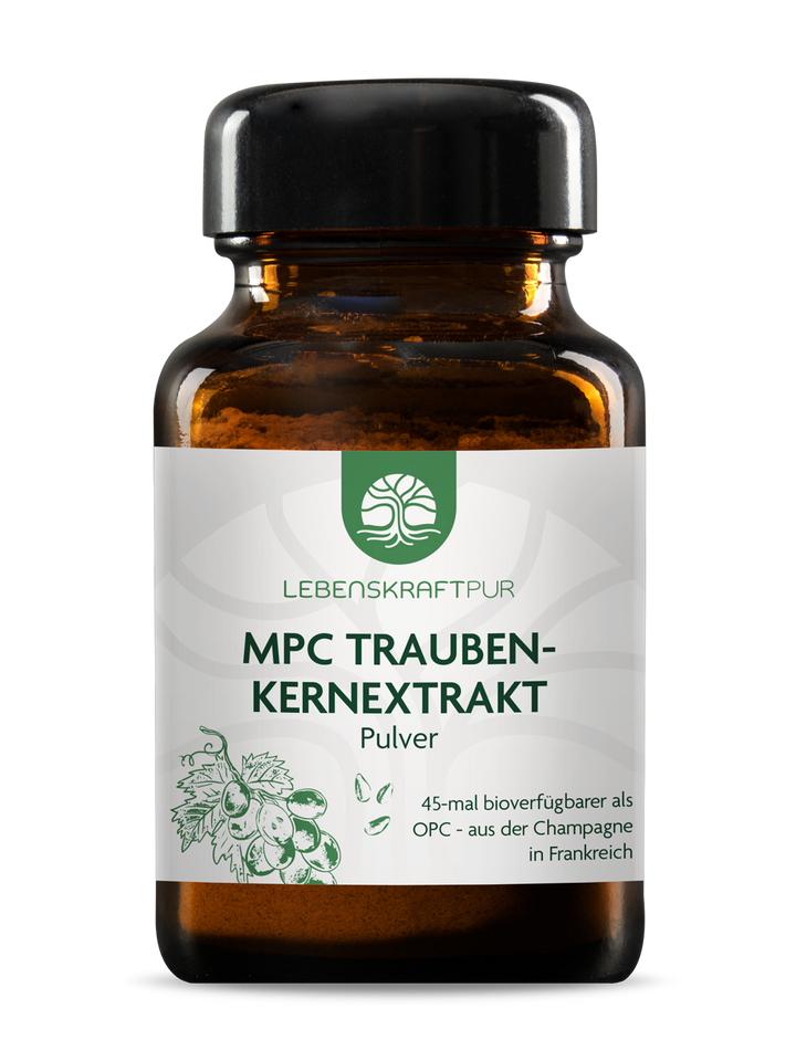 Traubenkernextrakt mit OPC/MPC: Wirkung